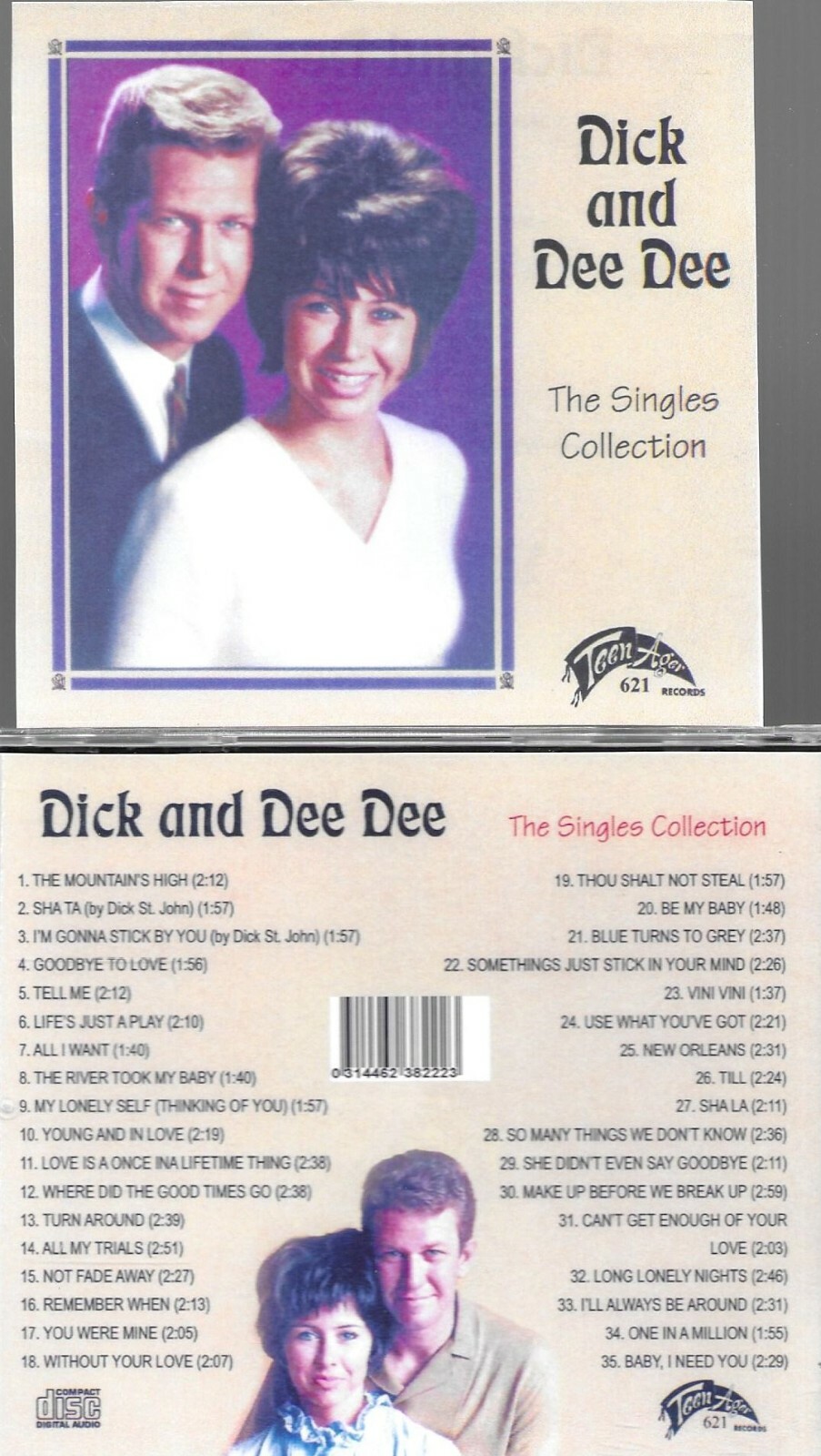 DICK & DEEDEE-SINGLES COLLECTION-36 LIBERTY & WB 45 SIDES-MOST 1st TIME ...