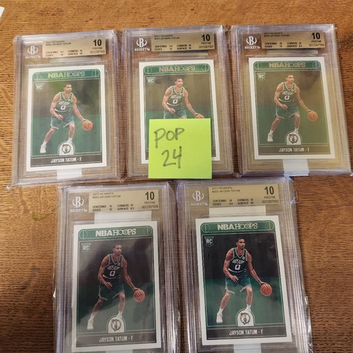 Jason Tatum investor lot (BGS 10) 5 total cards | eBay