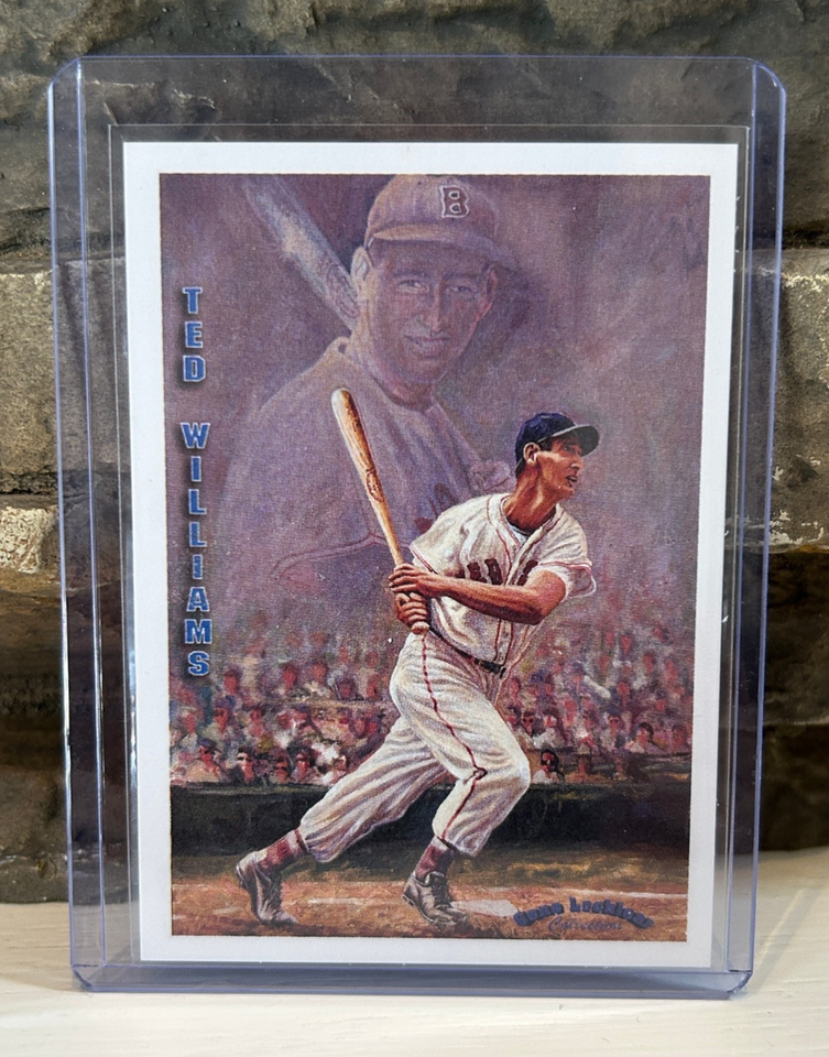 1993 Ted Williams #LC9 Ted Williams Gene Locklear Collection #12361 Red ...