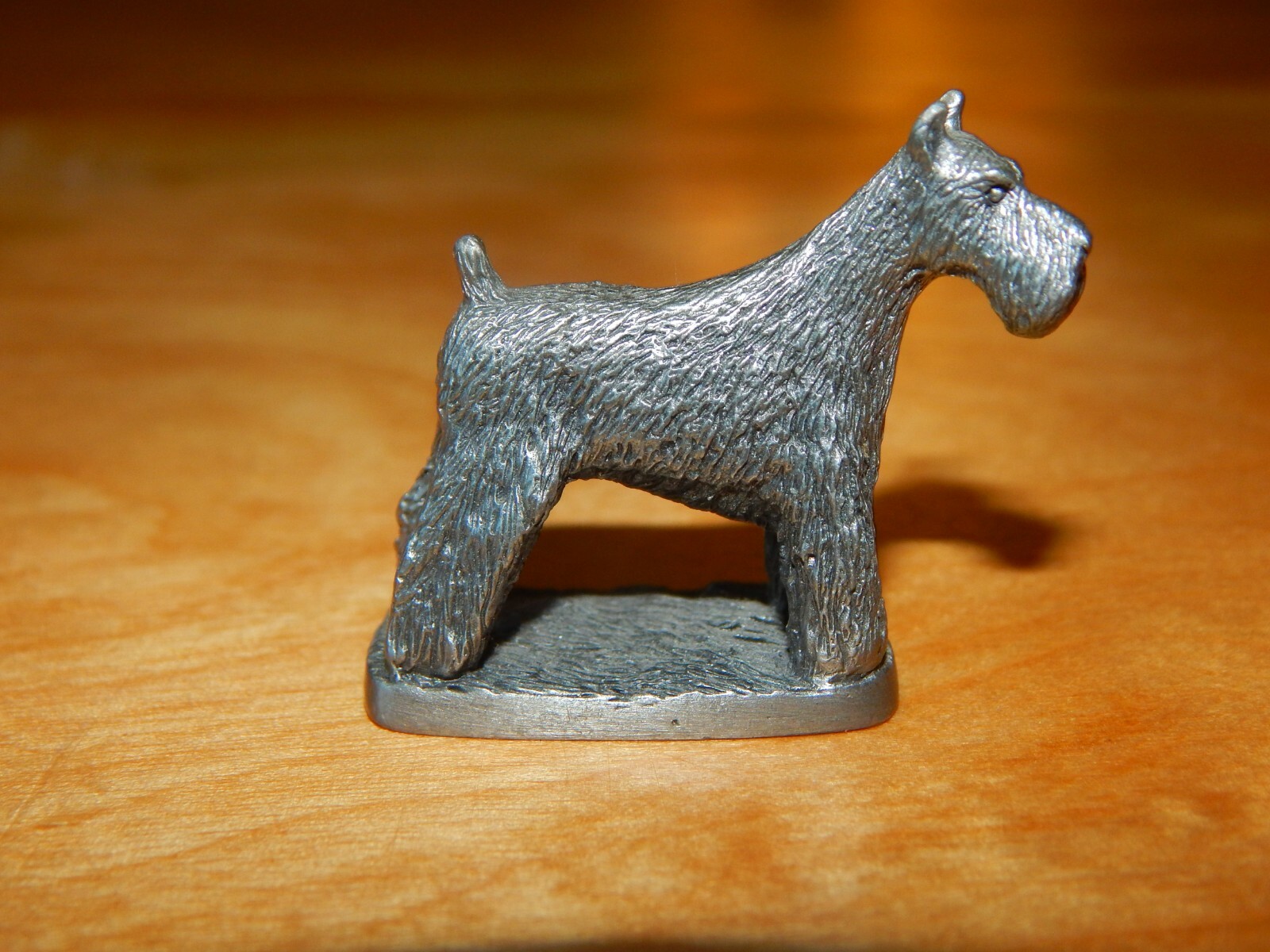 CAT DESIGNS FINE PEWTER 1985 T.R. MAGOUN MINIATURE SCOTTIE TERRIER DOG ...