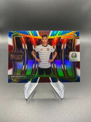 2020-2021 Panini Select UEFA Euro Kai Havertz TRI-COLOR Mezzanine Prizm ...
