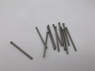 Royal .103 X 2" Long Bevel Headed Punches, Tool Steel Lot Of 12 Pieces ...