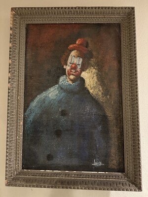 Original Clown Painting By Luca | eBay
