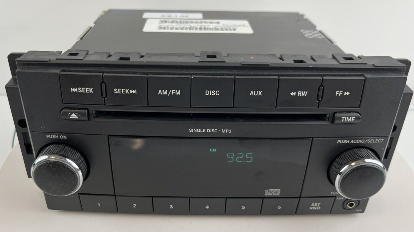 UNLOCKED REMANUFACTURED 2008-2017 DODGE JEEP CHRYSLER RADIO P05091111AC ...