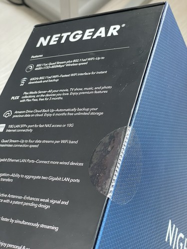 NETGEAR Nighthawk X10 7200 Mbps 7 Port Wireless AD Router (R9000-100NAS ...