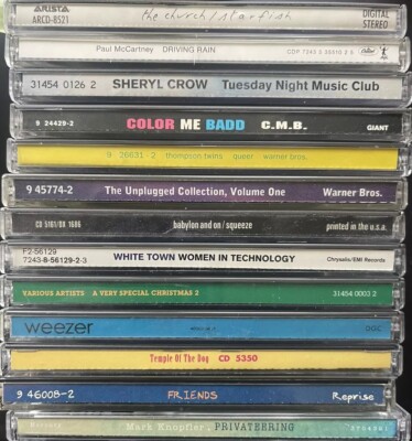 Lot 13 Compact Disc CDs 80s 90s Rock Alternative Grunge Friends ...