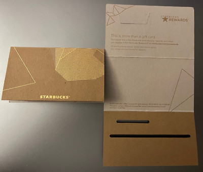 2018 STARBUCKS CARD HOLDER SLEEVE | eBay