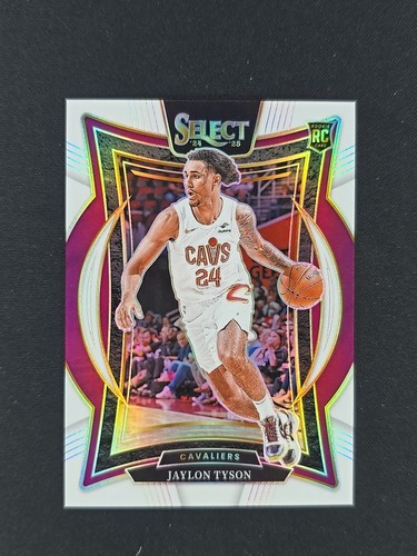 2024-25 Select Jaylon Tyson White Prizm RC /149 | eBay