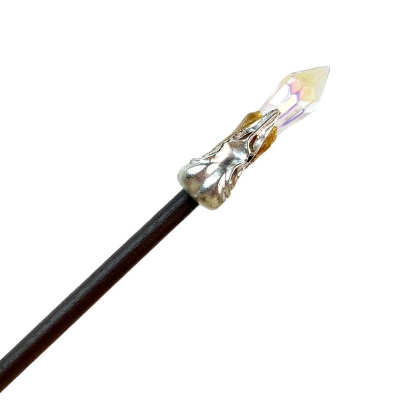 Shimmering Natural Crystal Hair Chopsticks Hair Clip Court Miss Hair ...