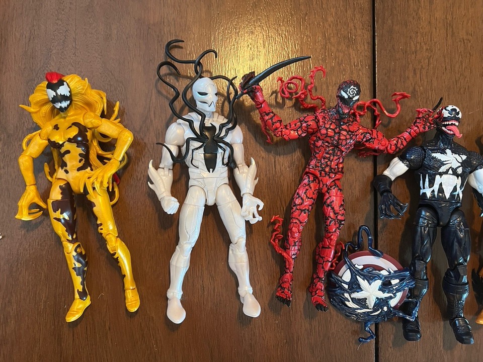 Marvel Legends Hasbro Deluxe Venom Scream Phage Poison Carnage Cpt ...