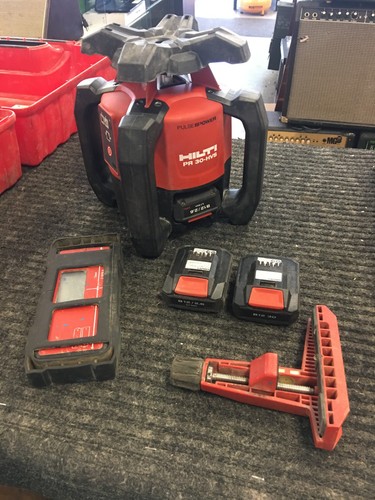Hilti PR 30-HVS Outdoor Self Leveling Rotary Laser with PRA-30 Receiver ...
