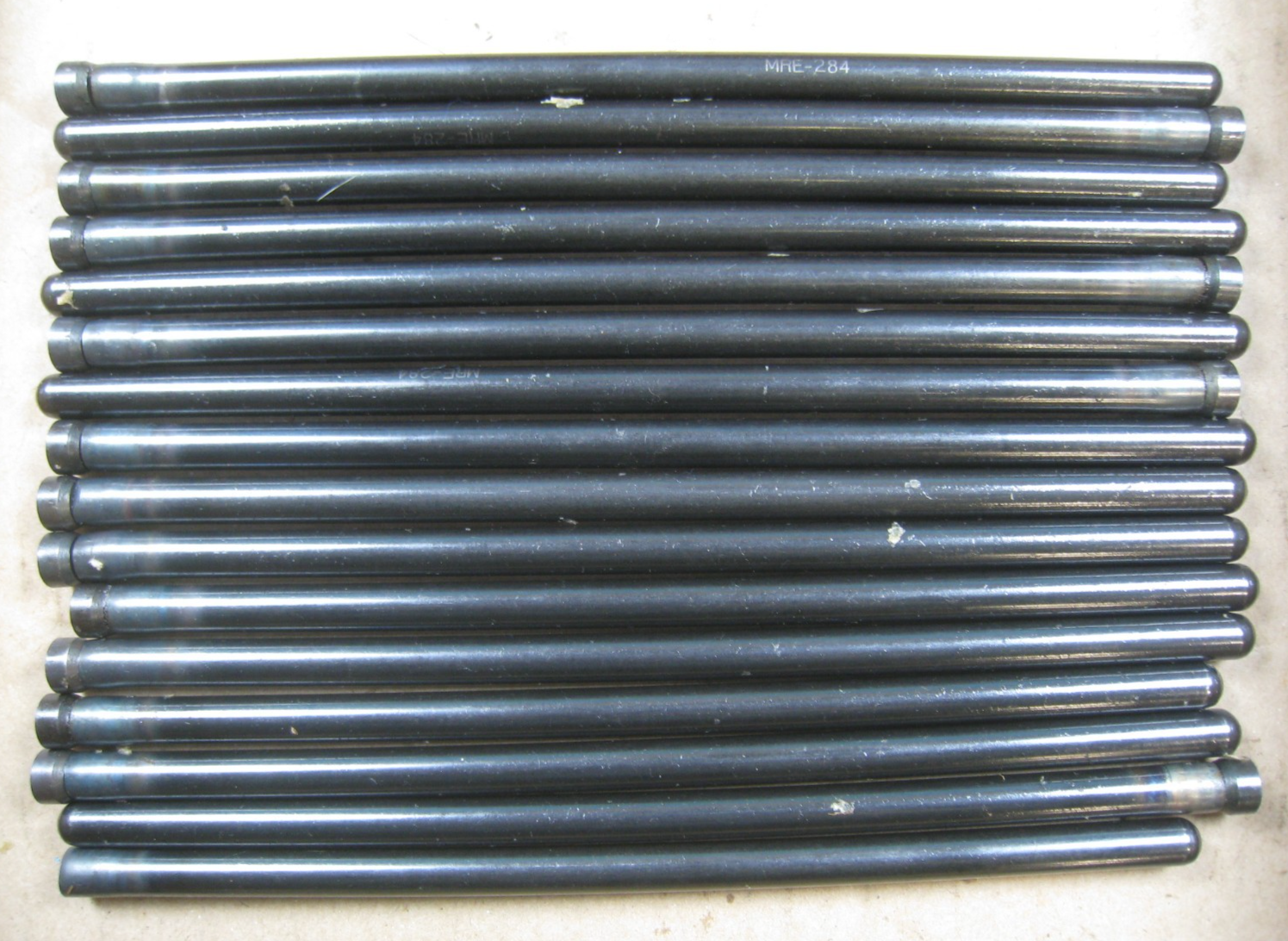 Set of 16 MANTON Pushrods MRE-824 USED Parts Possibly Chrysler 440 V8 ...