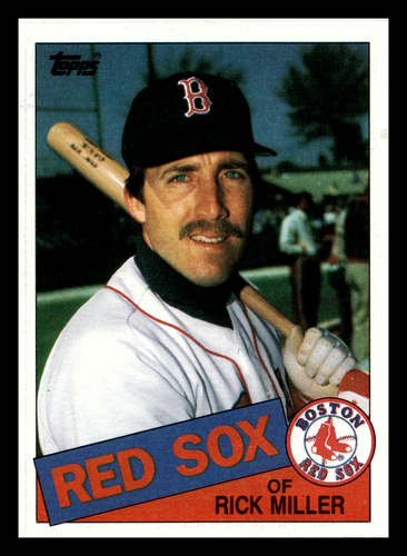 1985 Topps Rick Miller Boston Red Sox #502 Centered Mint | eBay