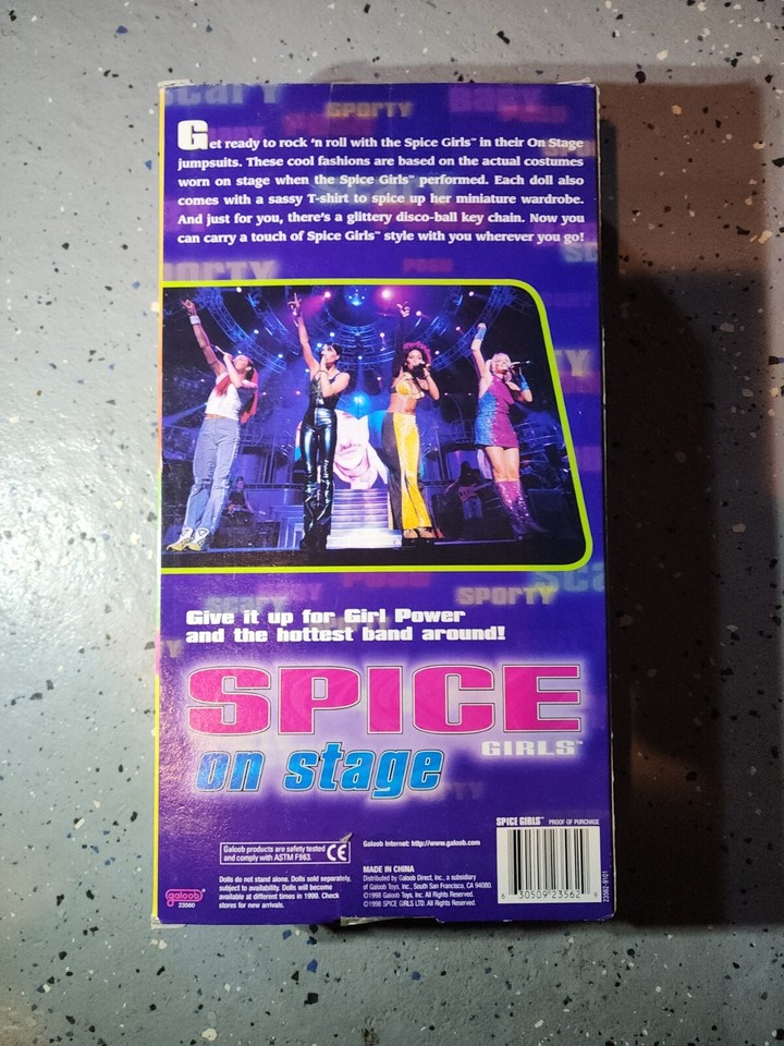 Vintage 1998 Spice Girls On Stage Posh Spice Victoria Adams Doll NEW ...