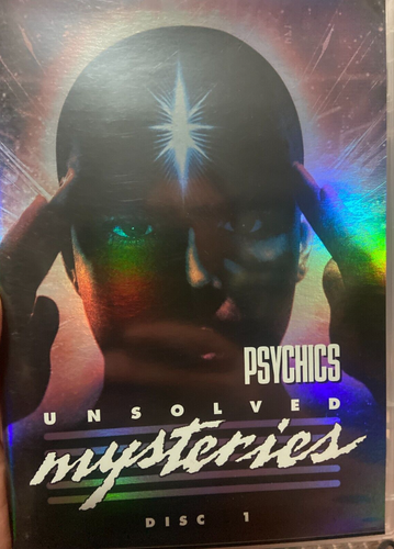 Unsolved Mysteries : Psychics Disc 1 region 1 DVD (documentary tv ...