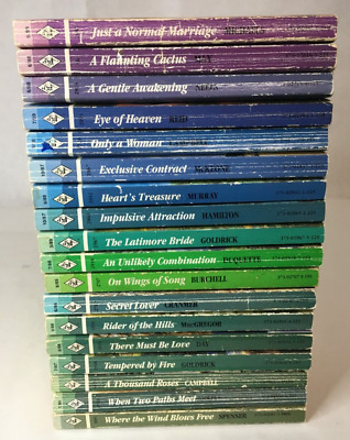 Vintage Lot of 18 Harlequin Romance Paperback Books 9780373029877| eBay