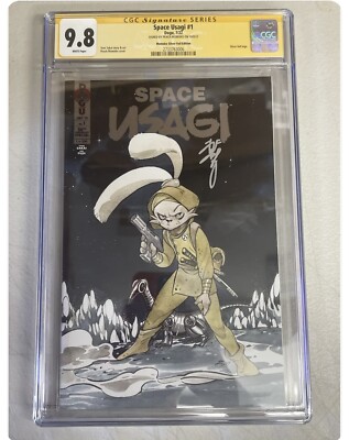 SPACE USAGI #1 CGC 9.8 Ss PEACH Momoko Silver Foil SDCC VARIANT** Dogu ...