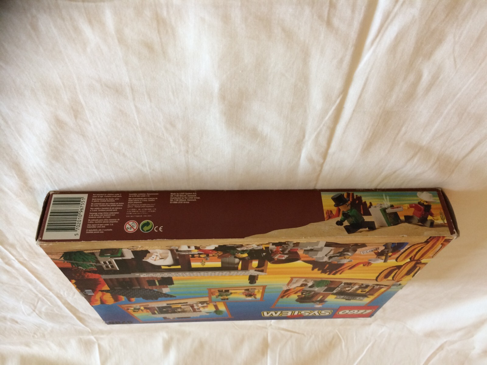 Lego 6755, Western, Sheriff`s Lockup, 100% complete inc box ...