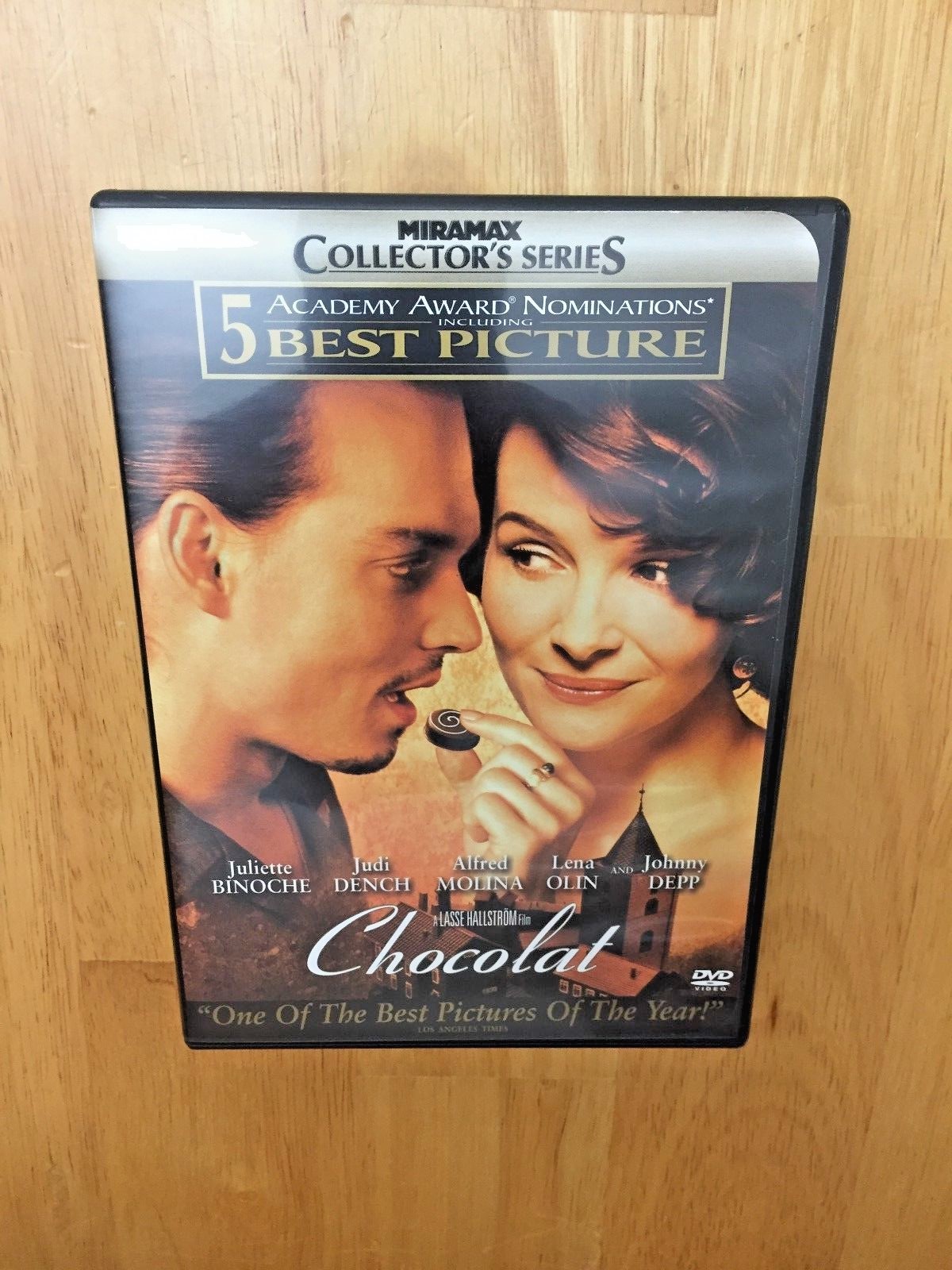 CHOCOLAT DVD WIDESCREEN JULIETTE BINOCHE JOHNNY DEPP JUDI DENCH LENA ...