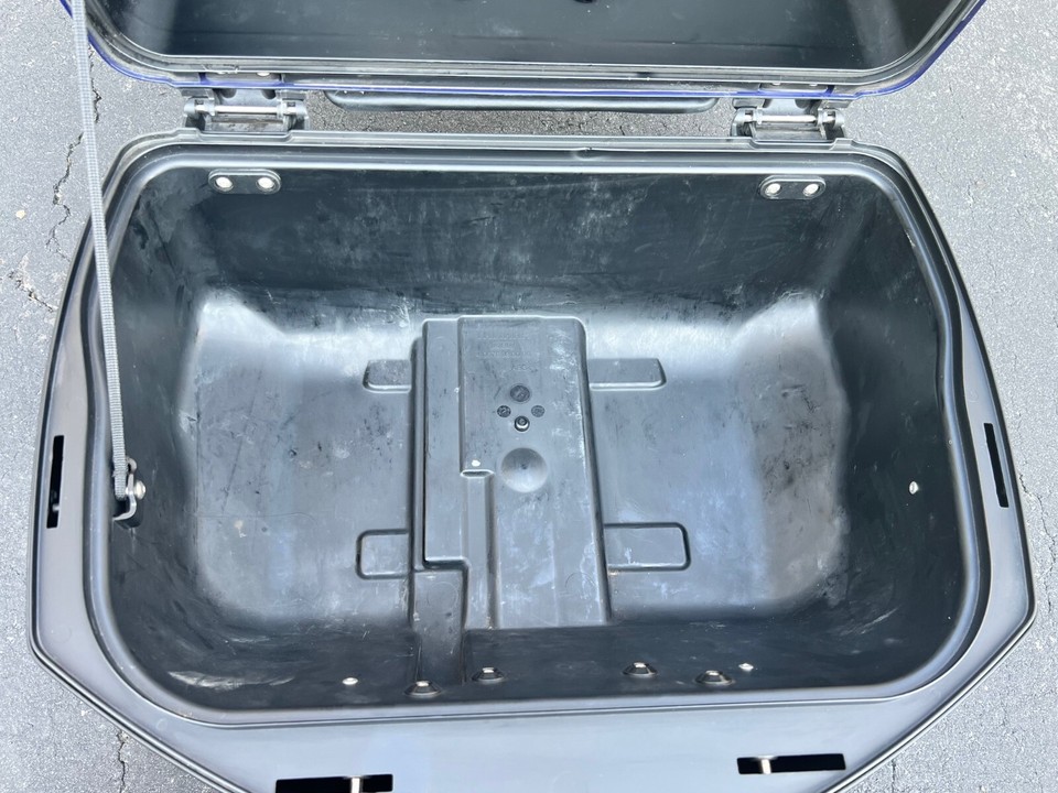 03-05 Yamaha FJR 1300 50L Top Case OEM 40676320090 Galaxy Blue 2003 ...