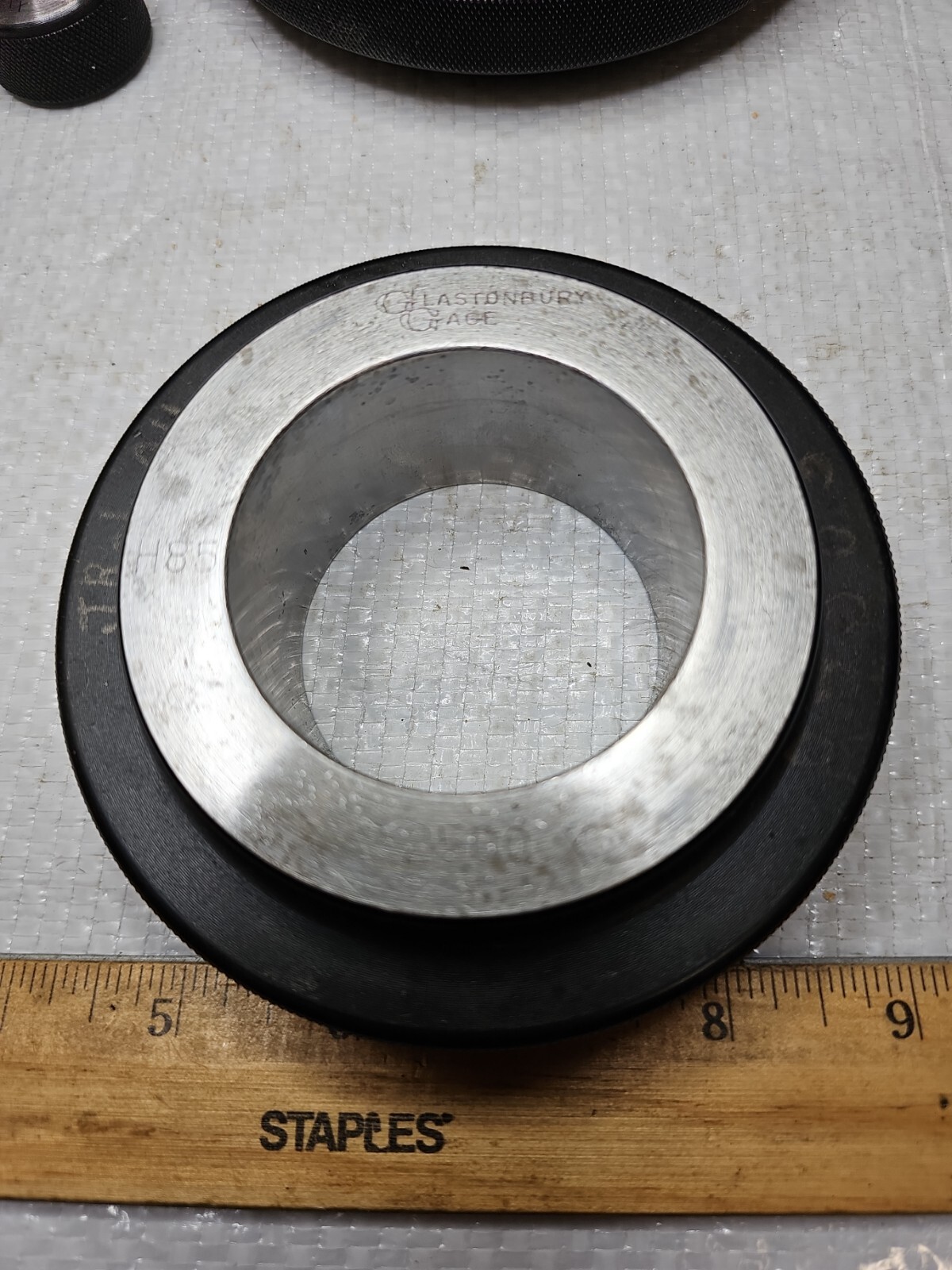 2.2500- CLASS X MASTER PLAIN BORE RING GAGE 2.2500-X GLASTONBURY GAGE ...