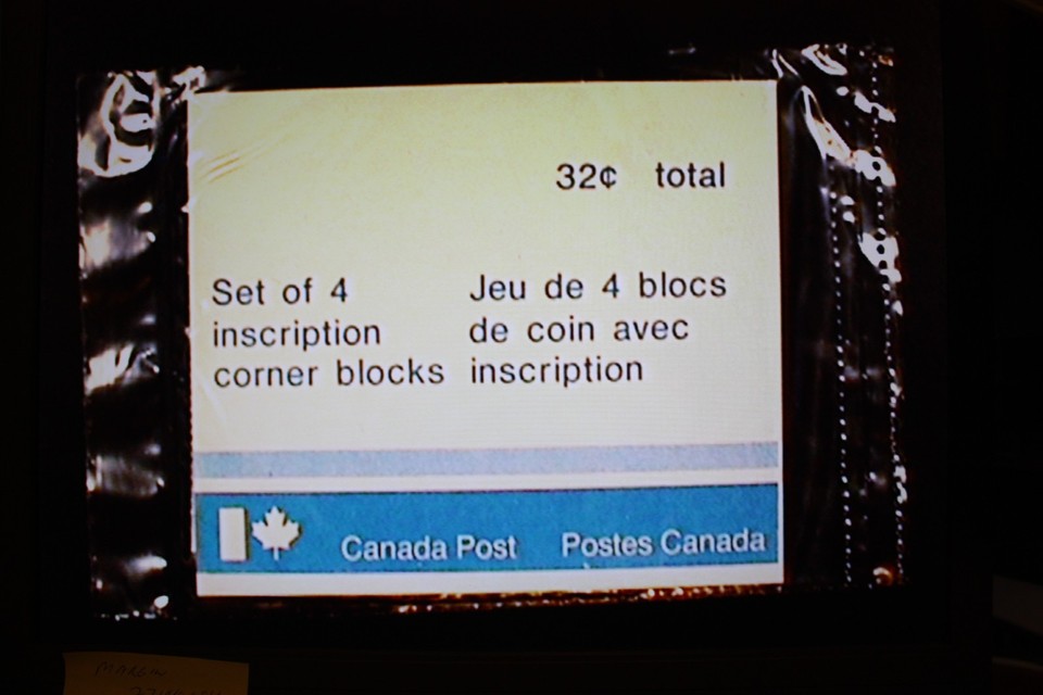 Canada 2c Stamp SEALED Block Set of 4's MNH Inscription Corners Scott ...
