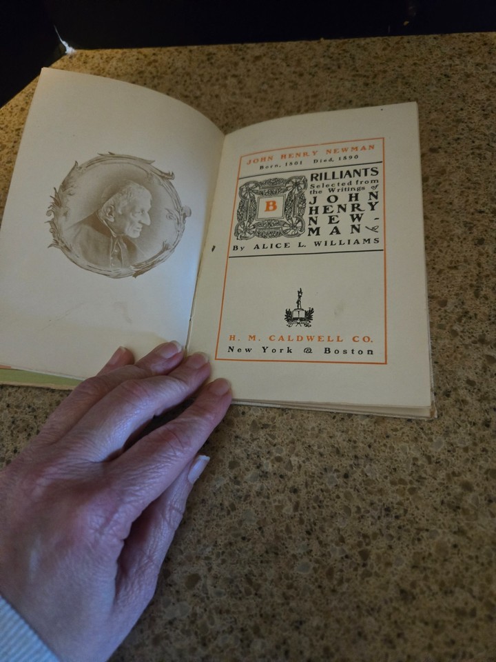 Brilliants Selected Writings from Newman, John Henry by Alice Williams ...