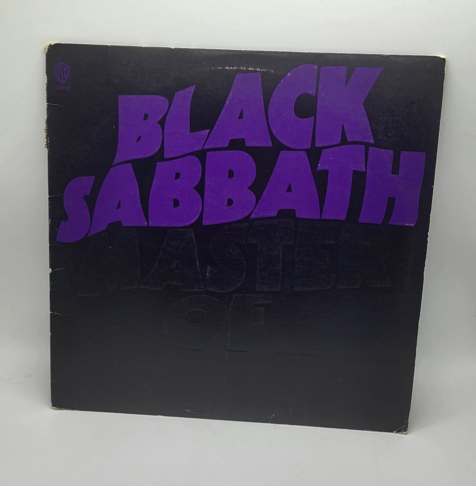Black Sabbath Master Of Reality Vinyl BS 2562 LP 1971 White Label | eBay