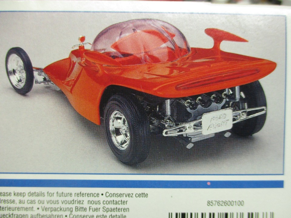 ROAD AGENT ED ROTH MODEL KIT COMPLETE WITH ED FIGURE AND MINI RAT FINK ...