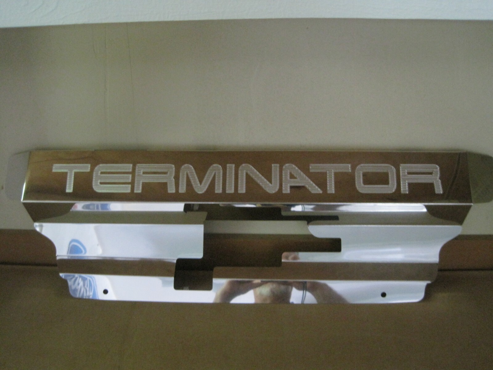 2003 2004 Mustang Cobra Terminator Radiator Cover Polished Aluminum ...
