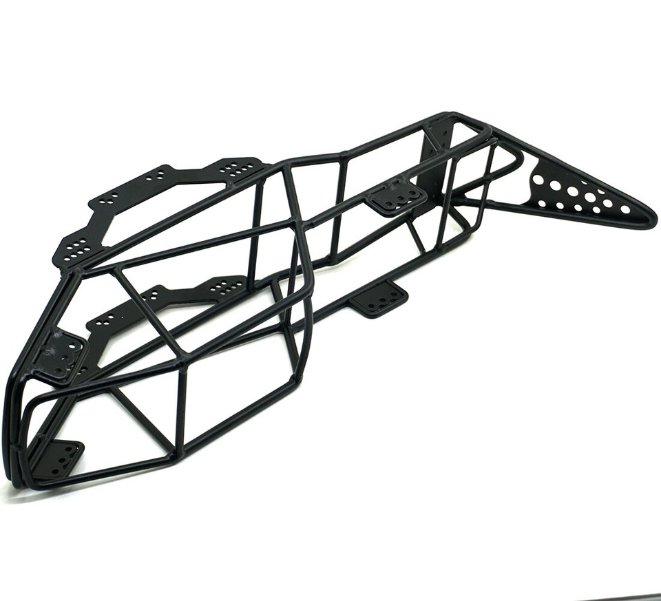 Metal Chassis Frame Body Roll Cage Black For Axial SCX10 1/10 RC Rock ...