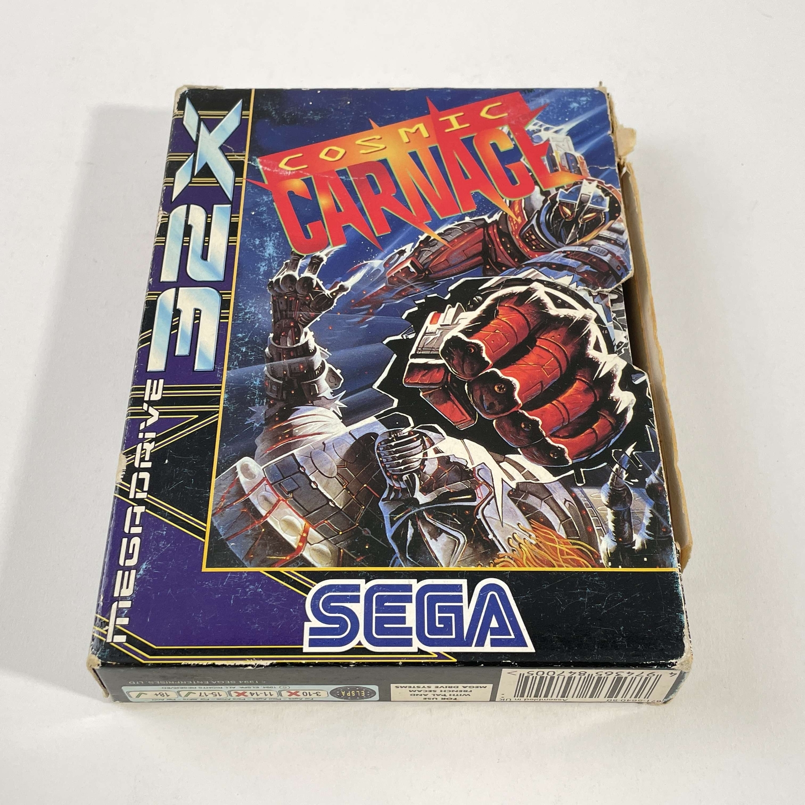 Cosmic Carnage Sega 32X - Prix - Photo - Présentation