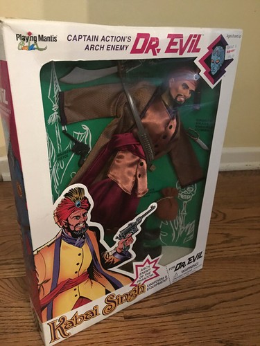 CAPTAIN ACTION DR. EVIL AS KABAI SINGH Uniform & Equipment Playing ...