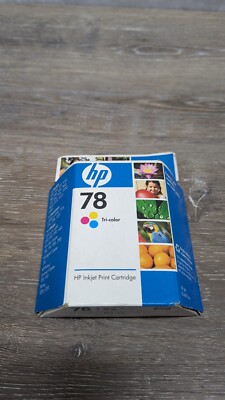 Genuine HP 78 Tri-Color Inkjet Cartridge Sealed Exp 2009 EXPIRED! | eBay