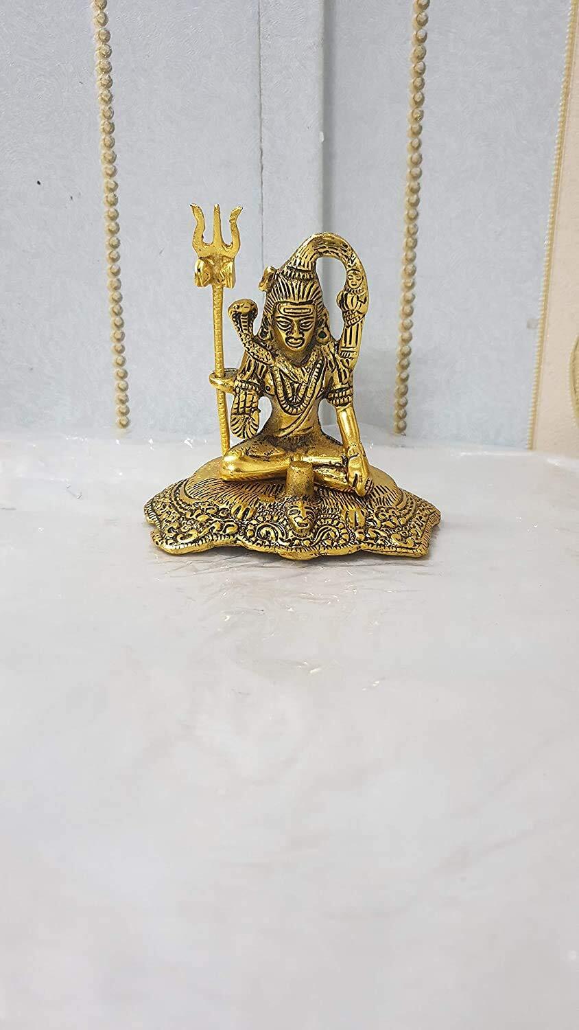 Lord Shiva Idol Statue for Home Shiva Idol Showpiece For Home Temple ...