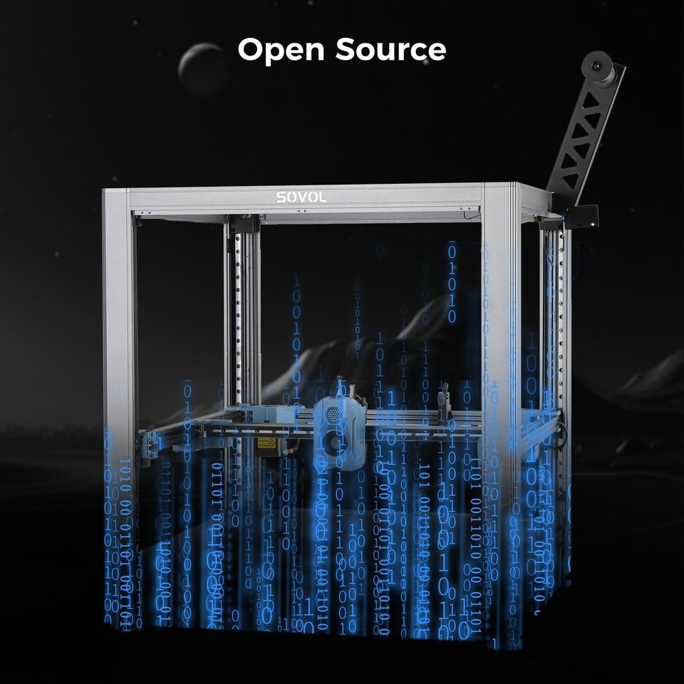 SV08 3D Printer Max 700mm/s High Speed 3D Printers with 300℃ Clog-Free ...