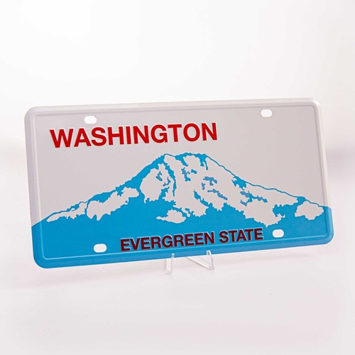 Personalized Washington State License Plate - Embossed Metal & Custom ...