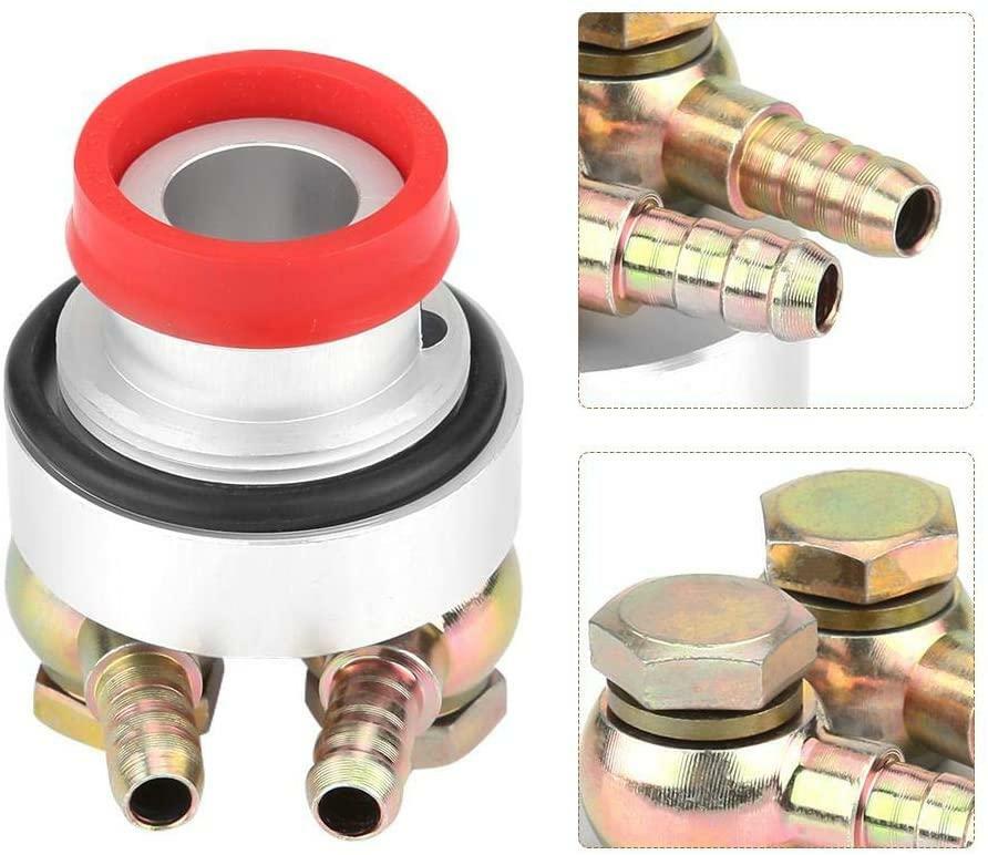 QMB139 50cc & GY6 150cc Oil Cooler Adapter Plug For Scooters And ATVs ...