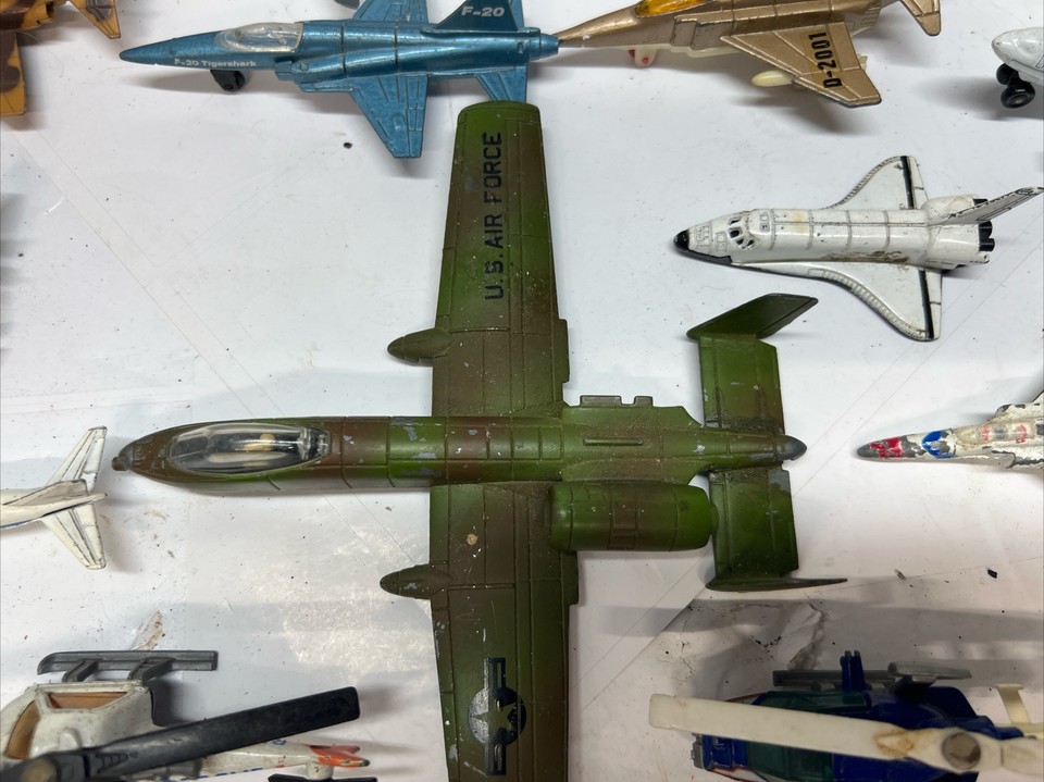 Lot Of 48 Vintage Military Airplanes And Commercial Airplanes,ERTL ...