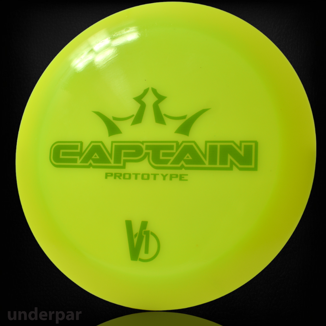 Disc Golf Dynamic Discs Lucid Captain V1 Prototype Dyemax Disc Golf ...