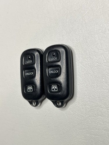 2 OEM TOYOTA 4RUNNER SEQUOIA KEYLESS REMOTE ENTRY KEY FOB ALARM ...