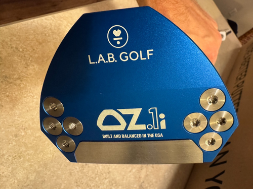 LAB Golf OZ.1i (72* Lie) Left-Handed Putter Blue 35" w/ TPT Shaft ...