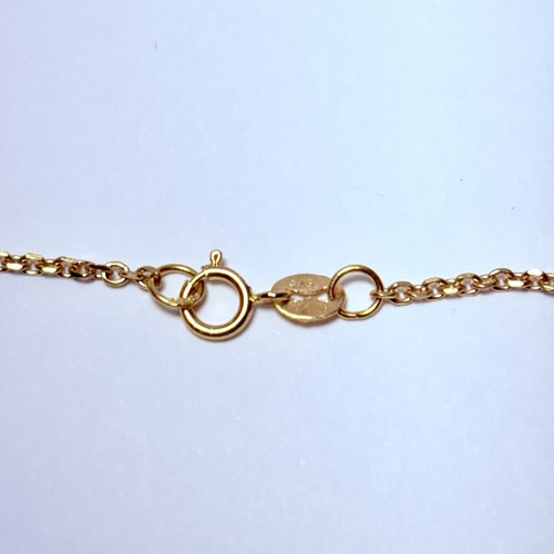 21K Yellow Gold 12.5mm Openwork Disc Station 33.75" Cable Chain ...