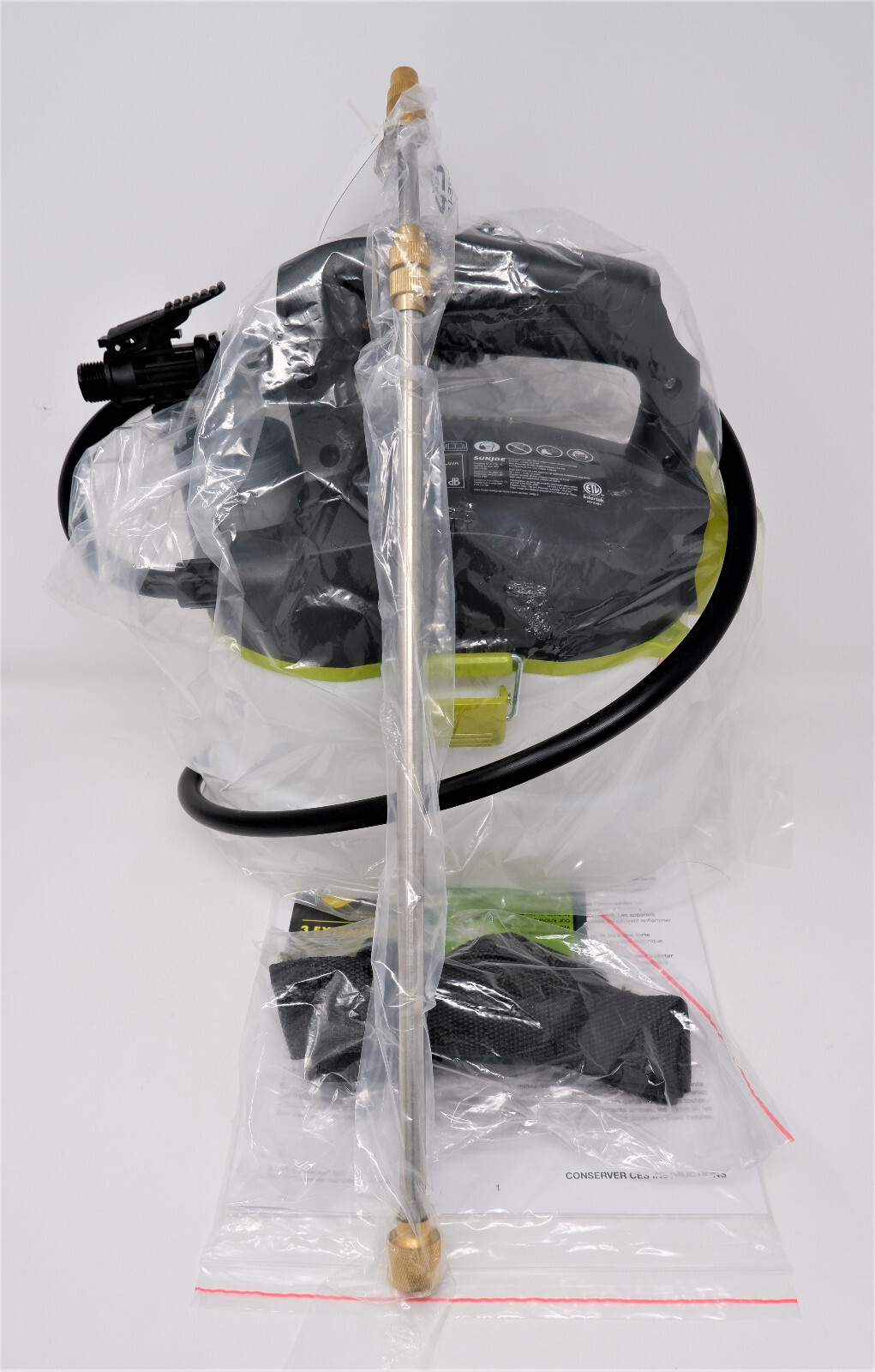SUNJOE SUN JOE 24V CHEMICAL SPRAYER 24V-GS-LTW 1-GALLON, BARE TOOL ...
