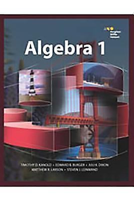 Hmh Algebra 1 Ser.: HMH Algebra 1 : Student Edition 2015 by HOUGHTON ...