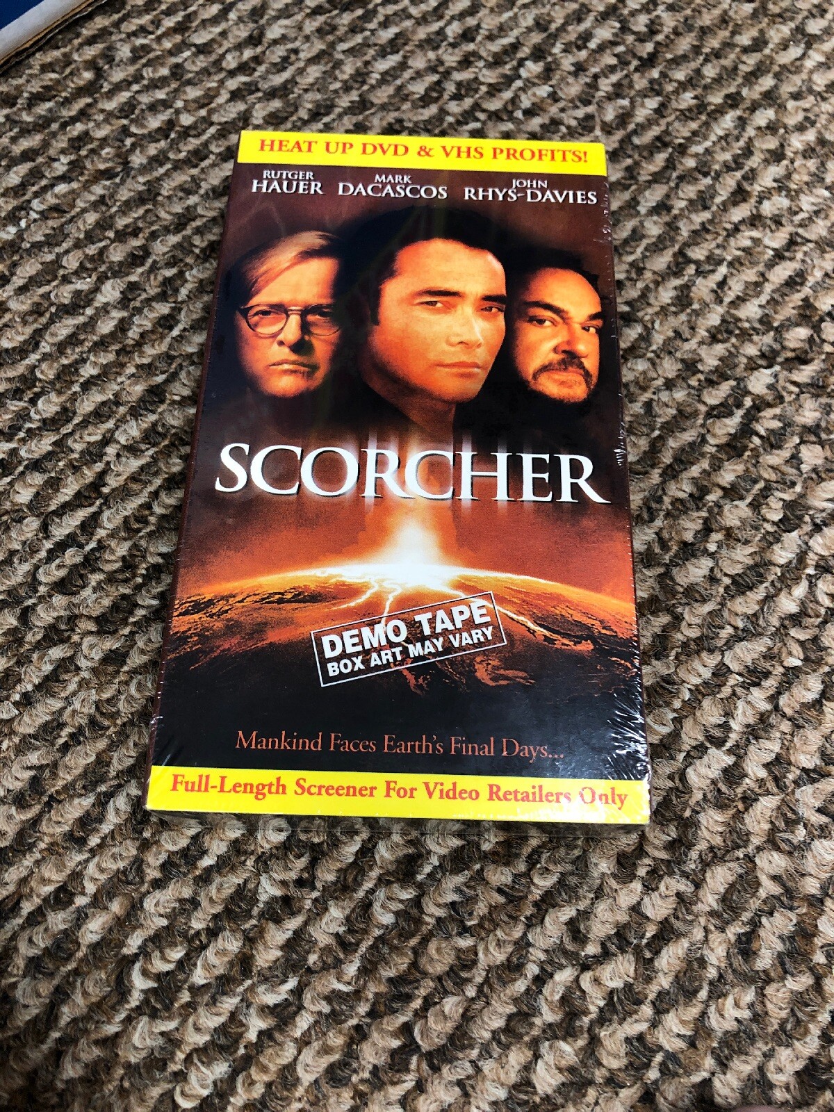 New Sealed Scorcher VHS 2002 Screener Copy Promo Demo | eBay