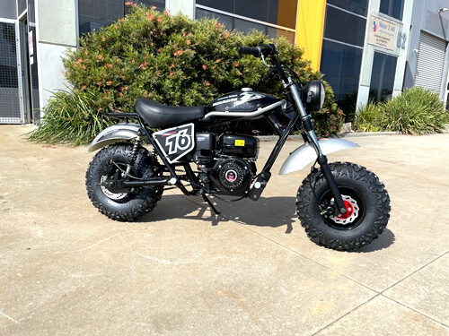 MB200 TrailMaster Hurricane Mini Bike Coleman Full sized Kids Adults ...