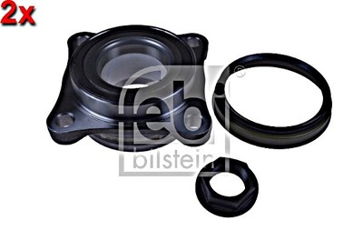 FEBI 2x Wheel Bearing Kit Front Left Right For LEXUS TOYOTA 01-18 43570 ...