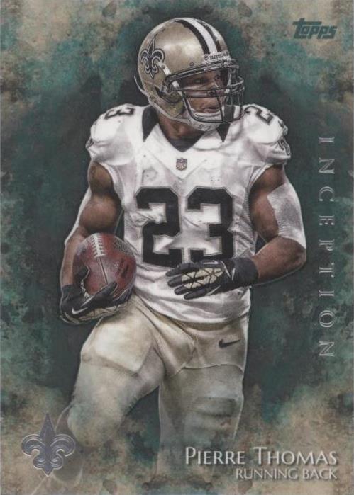 2014 Topps Inception - Pierre Thomas #102 Green for sale online | eBay