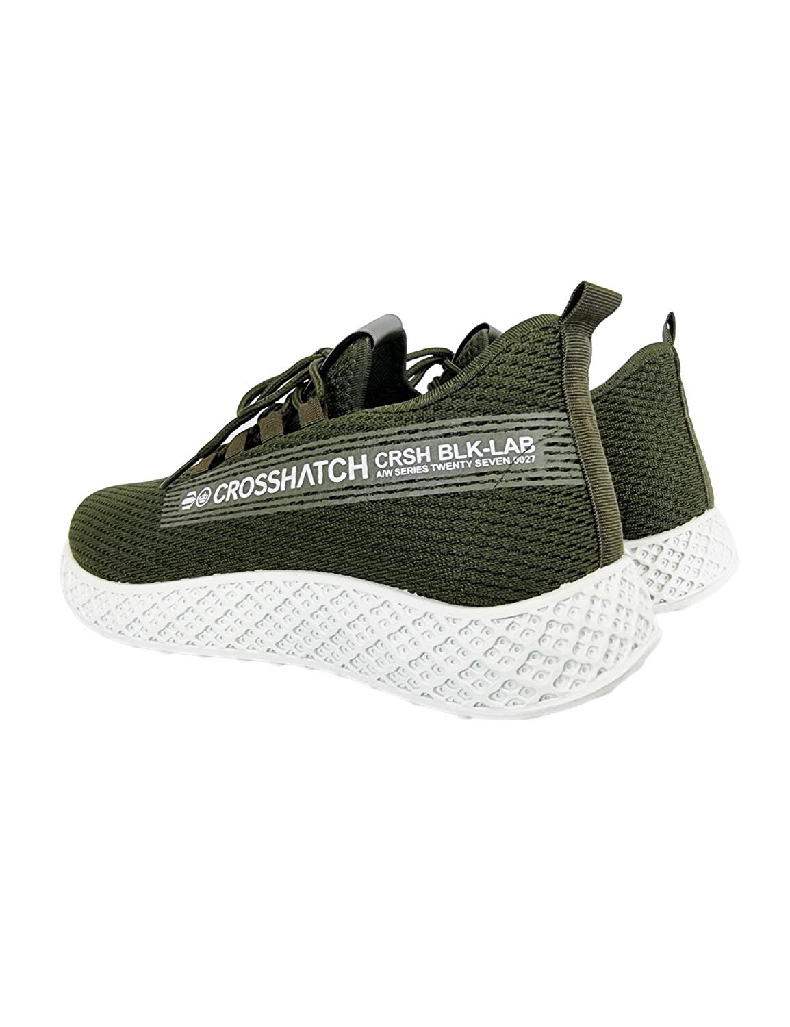 Mens CROSSHATCH Sneakers Lace up Lightweight Running Cheap Gym Shoes ...